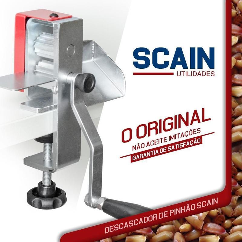 Maquina Para Descascar Pinhão Manual Original Paçoca Scain ...