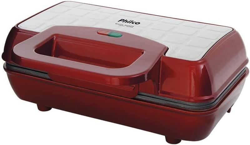 máquina Waffle Philco Retrô PWM01V Vermelho 127V - Máquina de Waffle ...
