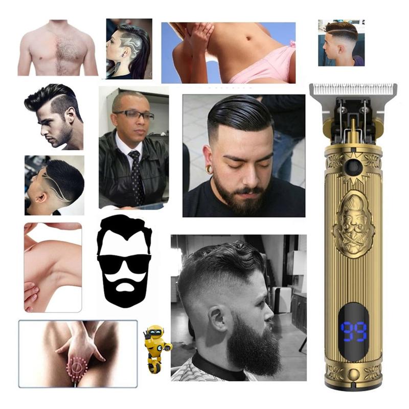 Maquinha perfect barber ultra poderosa 10W 7000rpm sem fio cortes ...