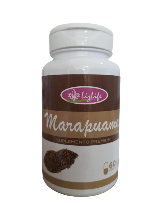 Marapuama - 60 caps - 500 mg - Lizlife - Produtos para Energia ...