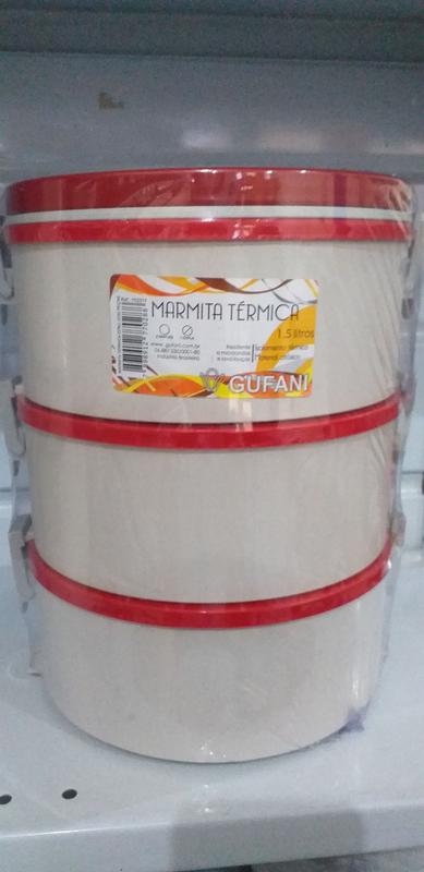 Marmita térmica 1.5 litros - Gufani - Marmitas - Magazine Luiza