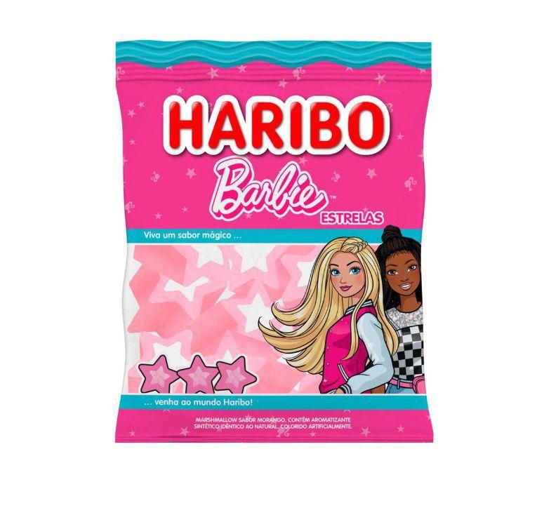 Marshmallow Chamallows Barbie Estrela 200g - Haribo - Marshmallow ...