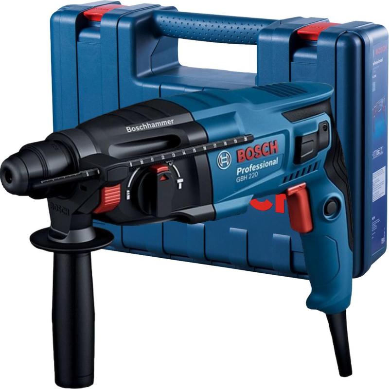 Martelete Bosch Professional Gbh 220 Azul Com 720w De Potência 220v ...