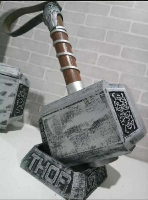Martelo Do Thor de Madeira e Resina - 99Toys - Brincadeiras de Faz de Conta - Magazine Luiza