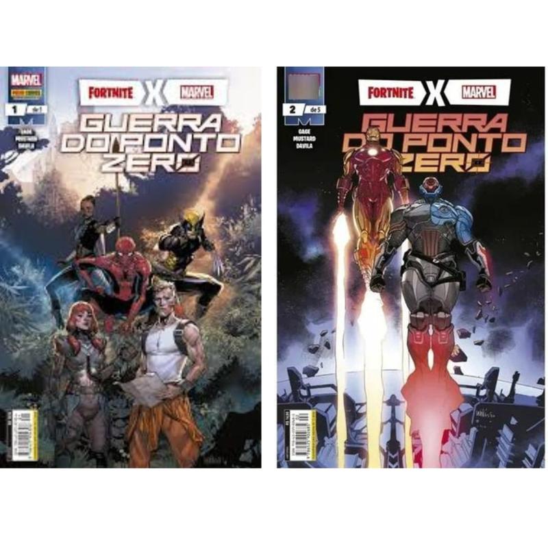 marvel fortnite col 1,2 codigos inclusos - PANINI - Revista HQ ...