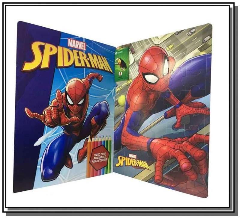 Marvel Kit Diversao - Spider Man - Bicho Esperto - Livros de Literatura ...