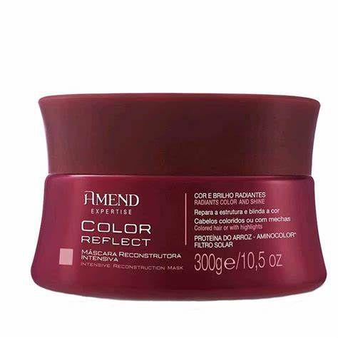 Máscara Capilar Cor e Brilho Radiante Color Reflect Amend 300G ...
