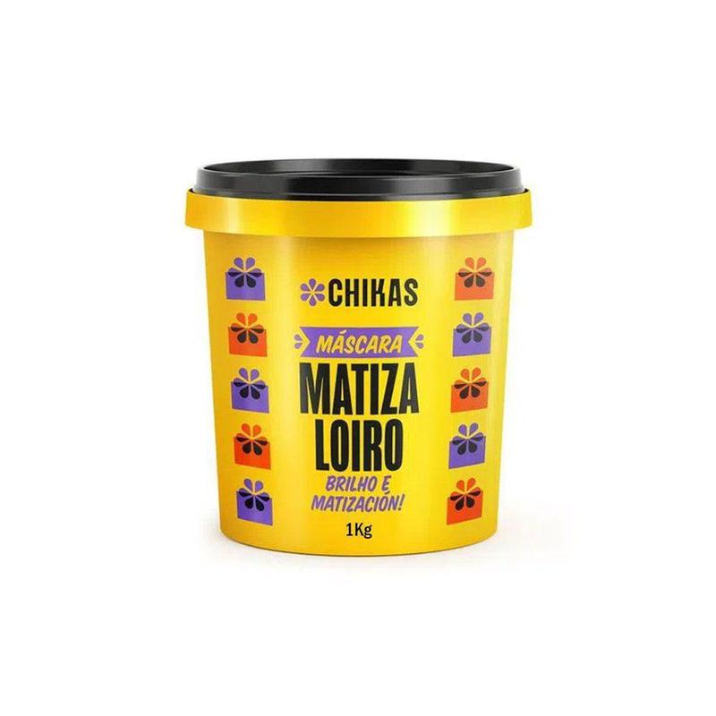 Máscara Chikas Matiza Loiro 1kg - Máscara Capilar - Magazine Luiza