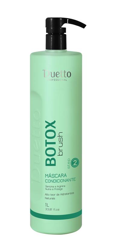 Máscara Condicionante Botox Brush Duetto 1L - Duetto Professional ...