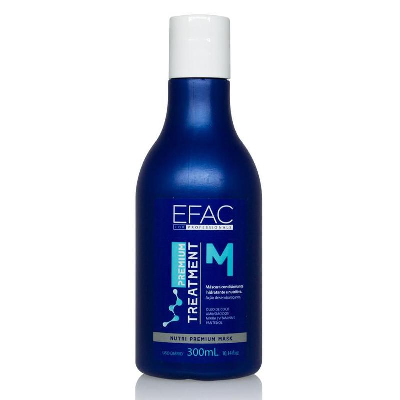 Máscara Condicionante Efac Premium Treatment - 300Ml - Efac Cosméticos ...