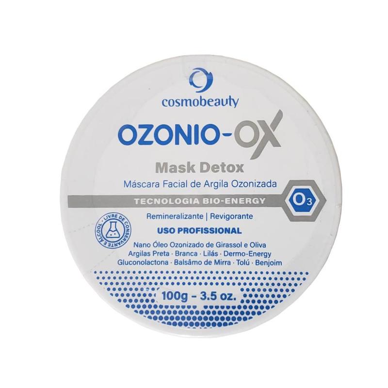 Máscara de Argila Mask Detox Ozonio Ox Cosmobeauty - Máscara Facial ...