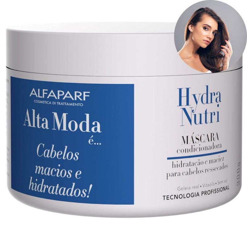 Mascara de Hidratacao Alta Moda Hydra Nutri 300g Alfaparf - Máscara Capilar - Magazine Luiza