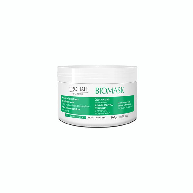 Máscara de Hidratação e Nutrição Biomask 300g Prohall Cosmetic ...
