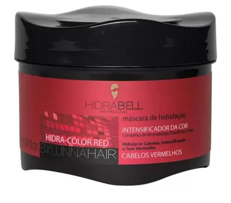 Máscara de Hidratação Intensificador da Cor Hidra-Color Red Hidrabell ...