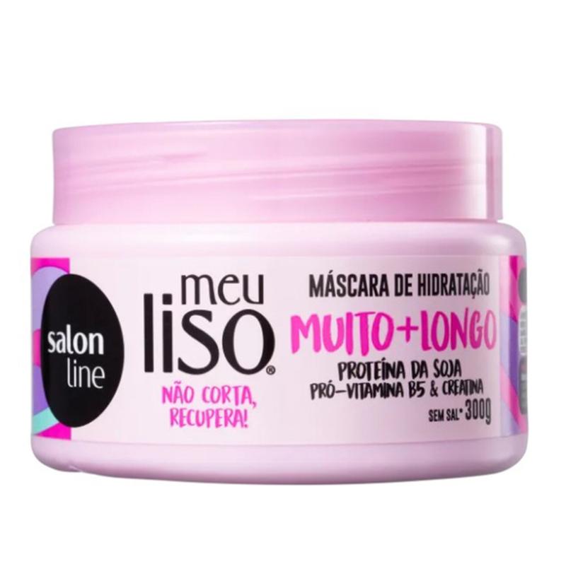 Máscara de Hidratação Meu Liso Muito+Longo Salon Line - 300g - Máscara ...