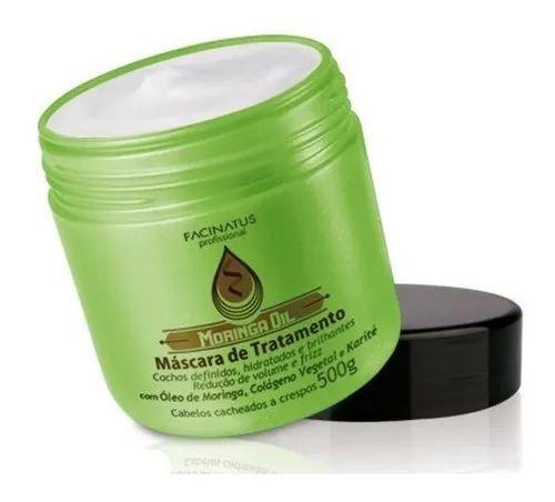 Máscara De Hidratação Para Cabelos Cacheados Oleo De Moringa ...