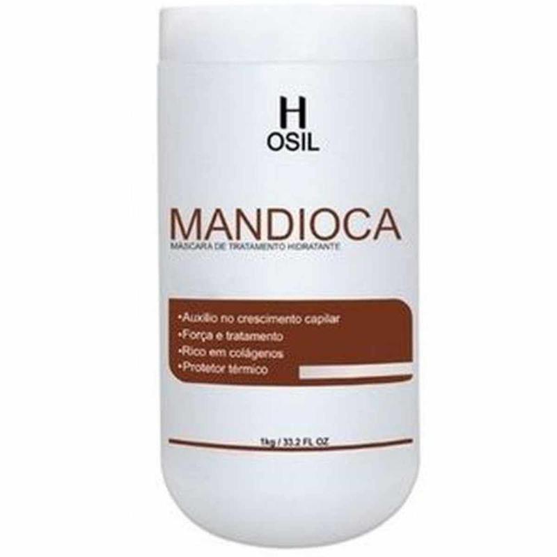 Máscara De Mandioca Tratamento Hidratante Osil 1kg - H-OSIL - Máscara ...