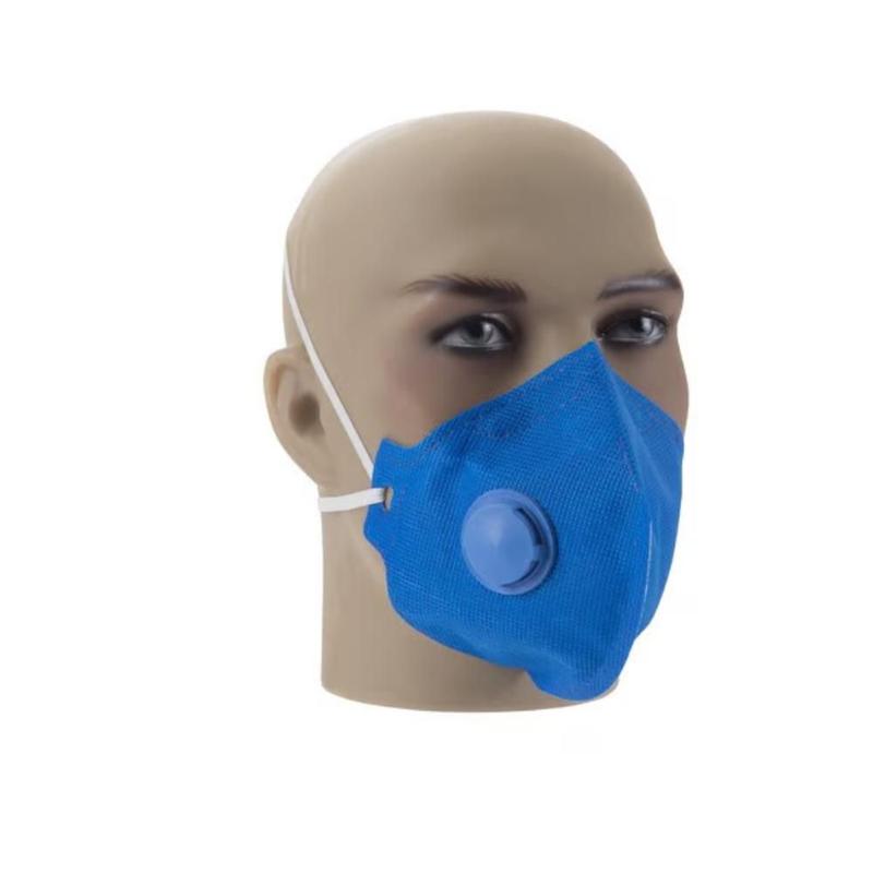 Máscara Descartável Azul com Válvula PFF3 - TAYCO - Máscara ...