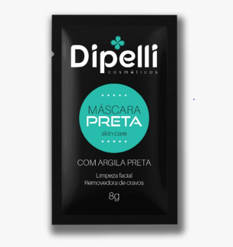 Máscara Facial Preta Skin Care 8g - Dipelli - Dipelli Cosméticos ...
