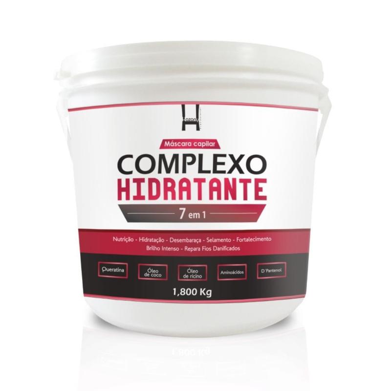 Mascara Hidratante Hazany Bomba Capilar Complexo 7em1 1,8Kg - Máscara ...