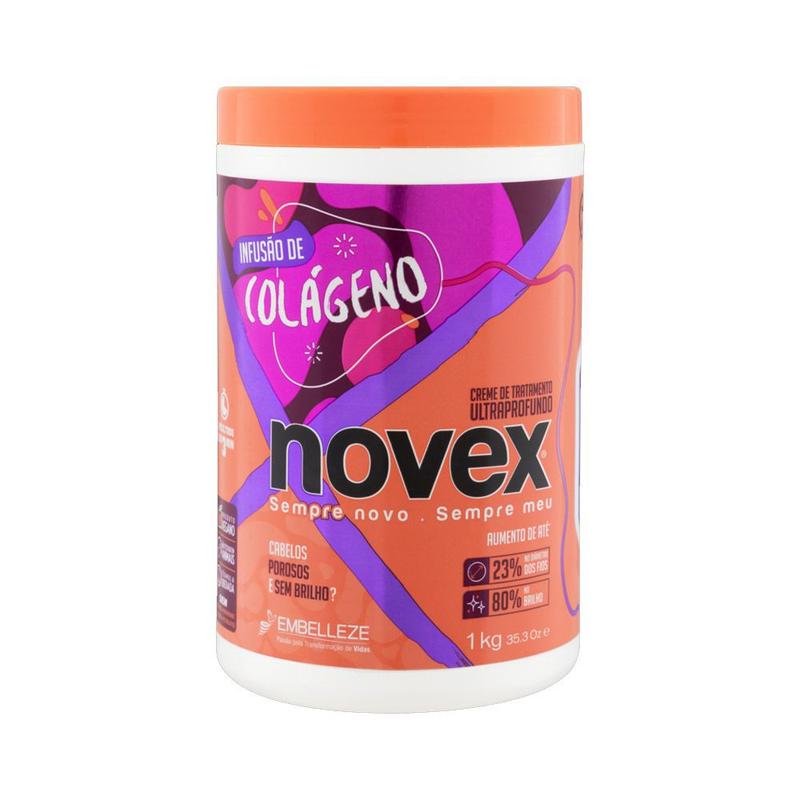 Máscara hidratante novex infusão de colágeno 1kg - Máscara Capilar - Magazine Luiza