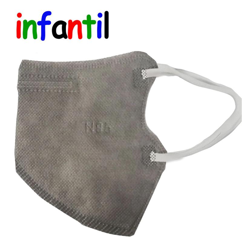 Máscara Infantil N95 / KN95 / PFF2 10 Unidades Coloridas - Exmedi ...