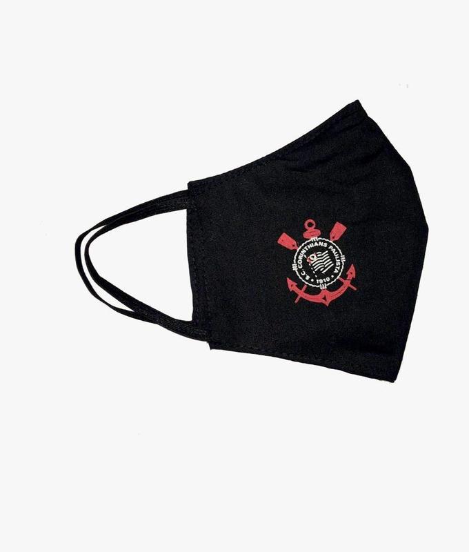 Máscara Infantil Tema Futebol Corinthians Reutilizável - Alphapolo ...