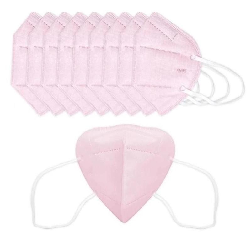 Mascara Kn95 Colorida Cor Rosa Pacote 10Un - Hypem - Máscara Facial ...