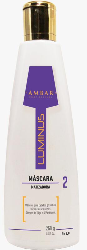 Máscara Matinadora Luminus 250 Ml - Âmbar - Máscara Capilar - Magazine Luiza
