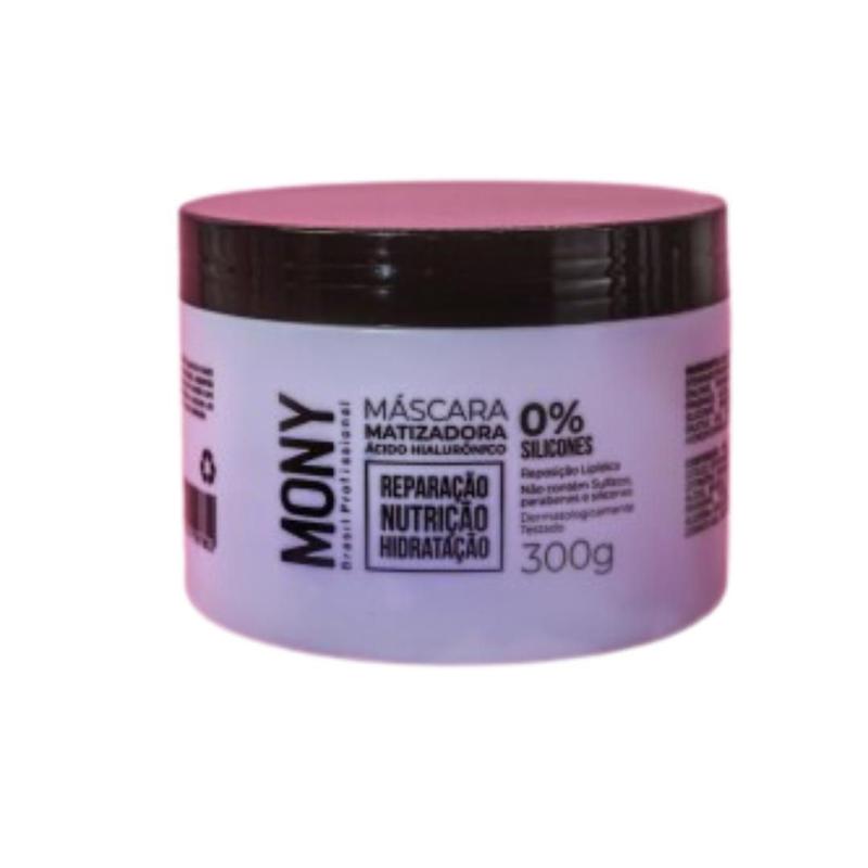 Máscara Matizadora Ácido Hialu. 300ml - Mony Profissional - Mony Brasil Profissional - Matizador ...