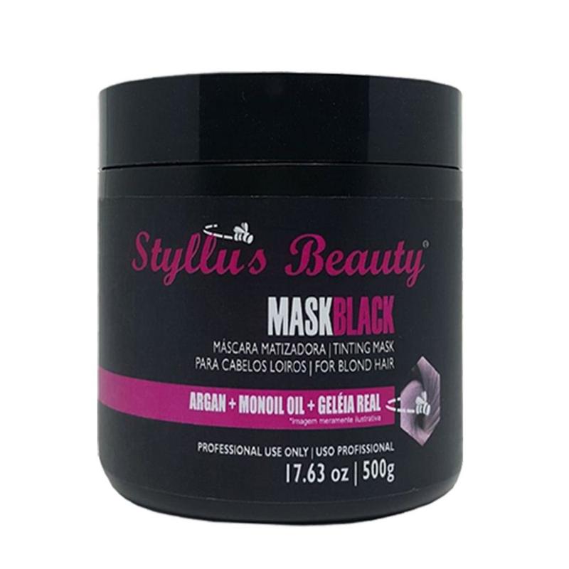 Mascara Matizadora Black Styllus Beauty 500gr - Matizador - Magazine Luiza