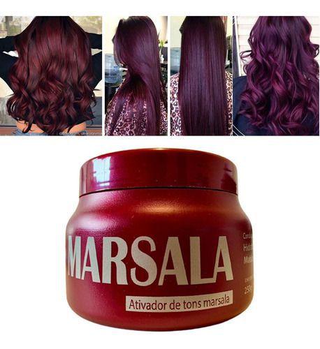 Mascara Matizadora Marsala Mairibel 250g - Máscara Capilar - Magazine Luiza