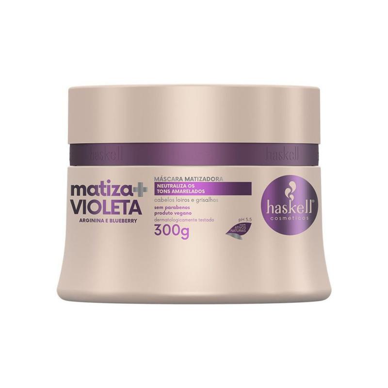 Máscara Matizadora Violeta Matiza, Haskell - 300g - Haskell Cosméticos ...