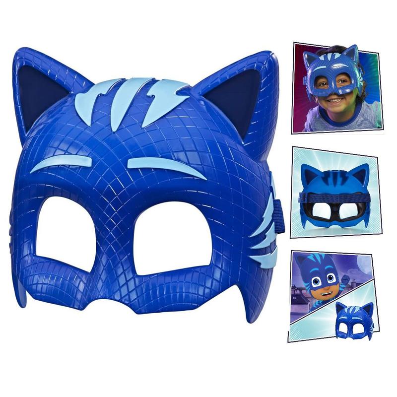 Máscara Menino Gato Azul PJ Masks Confortável Infantil Cat Boy - F2141 ...