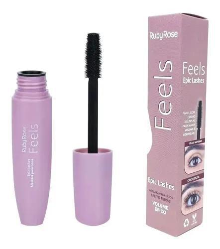 Máscara Para Cílios Fibras Epic Lashes - Ruby Rose - Máscara e Rímel para Cílios - Magazine Luiza