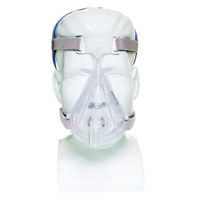 Máscara para cpap bipap facial quattro air média 62702 - resmed ...