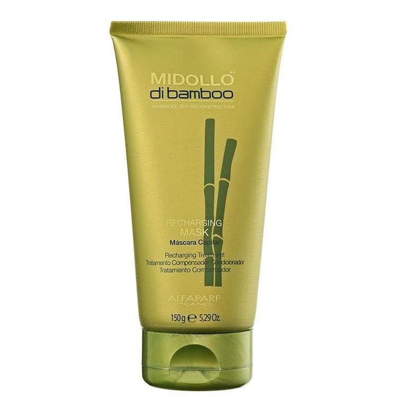Máscara Reconstrutora Alfaparf Midollo Di Bamboo Recharging Mask 150g ...