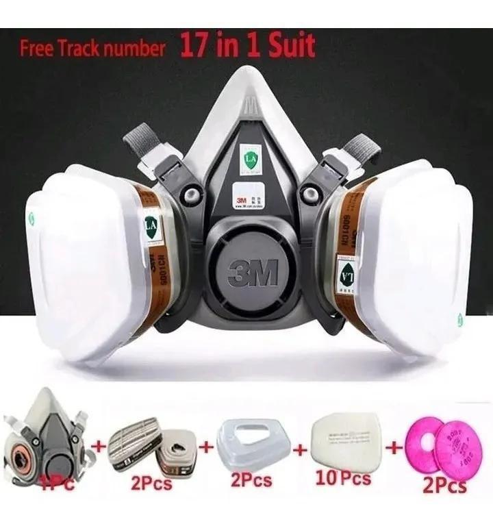 Mascara Respiratoria 3M Original 6200 Pintura/Gás 17Em1+5N11 - Material Médico e Hospitalar ...