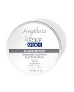 Máscara Secativa Acne Shock Arago 150g - Antiacne - Magazine Luiza