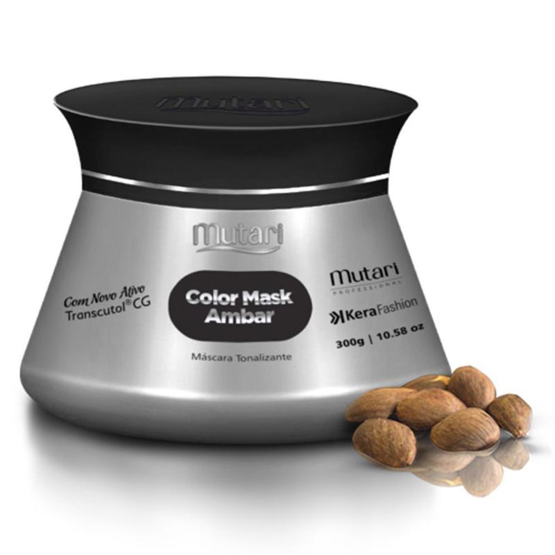 Mascara Tonalizante Ambar Color Mask Mutari 300g - Tonalizante de ...