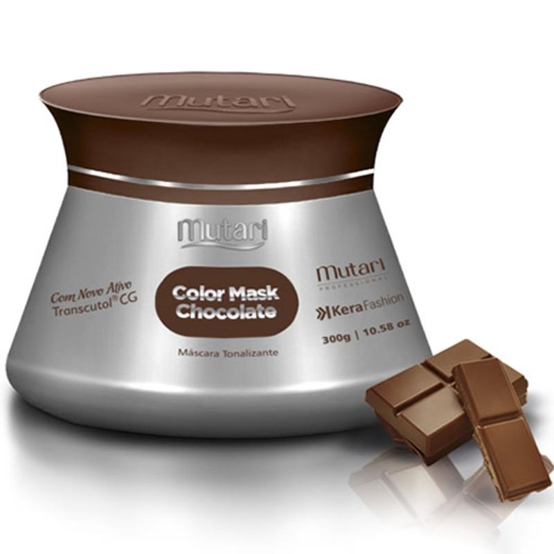 Mascara tonalizante Color Mask Chocolate Mutari 300g - Tonalizante de ...