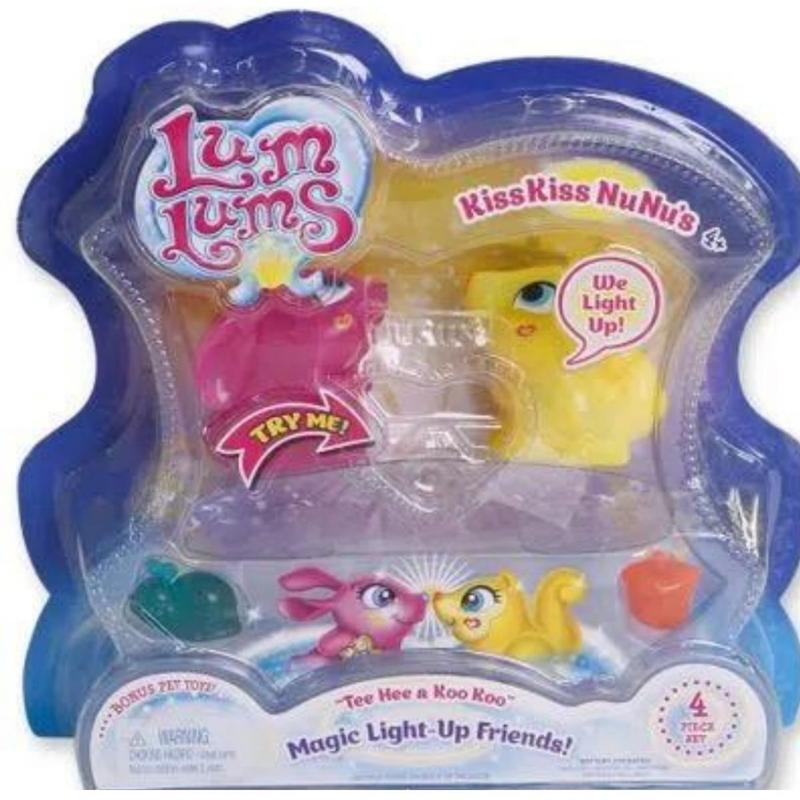 Mascote Lum Lums - KissKiss Nu Nus - Mimi e Toto - Bonecas - Magazine Luiza