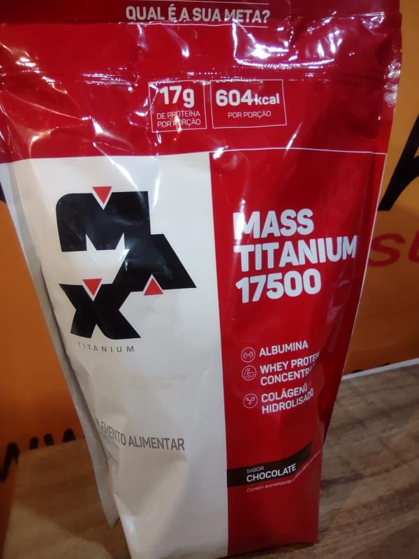 Mass Titanium Refil 1,4Kg - MAX TITANIUM - Hipercalórico / Massa ...