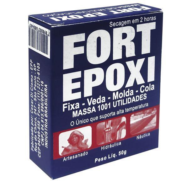 Massa cola - fort epoxi 50g - Massa Epóxi - Magazine Luiza