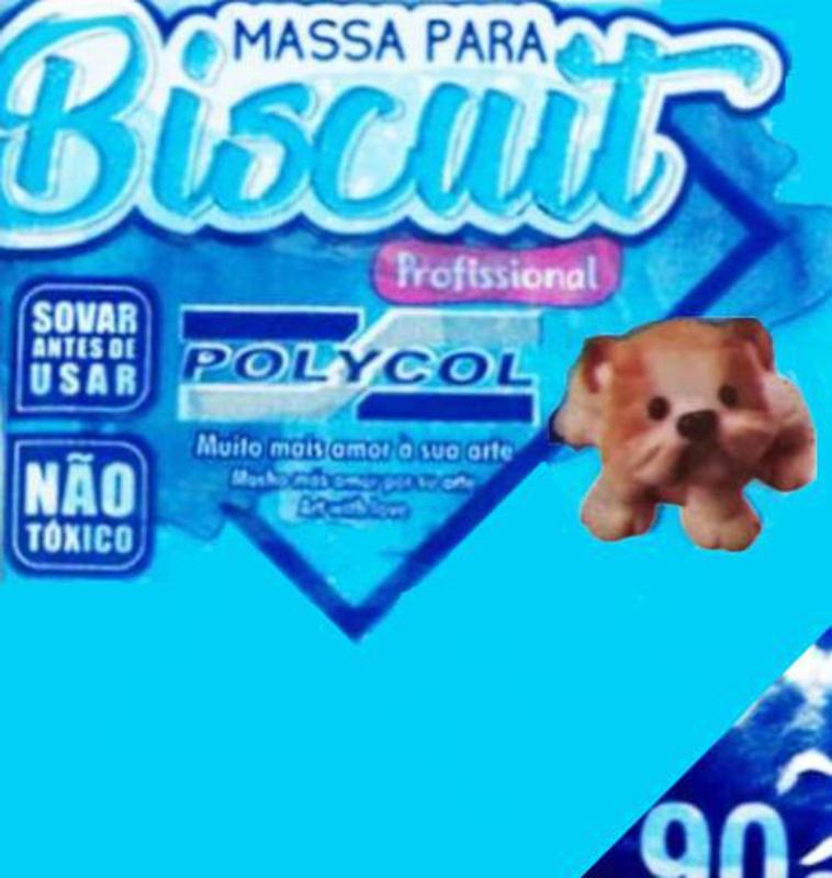 Massa De Biscuit 90 Gramas Azul Royal Msc90n-121 Polycol - LC - Massa ...