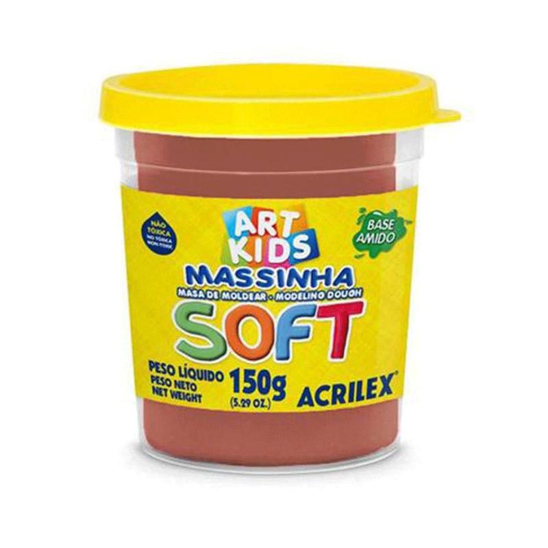 Massa de Modelar Soft 150g Com 6 - Acrilex - Massinha - Magazine Luiza