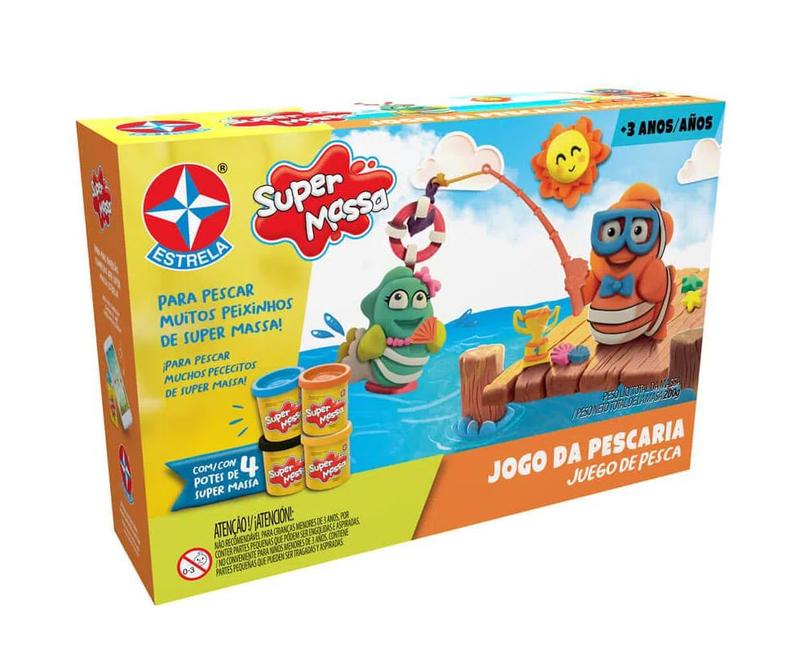Massa de Modelar - Super Massa - Jogo da Pescaria ESTRELA - Massinha ...