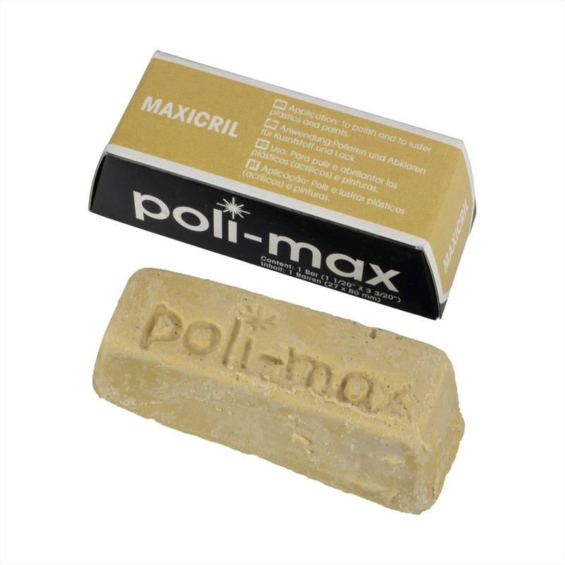 Massa de Polir Maxicril Acrílico e Plástico (Abrasividade Média) - Rei ...