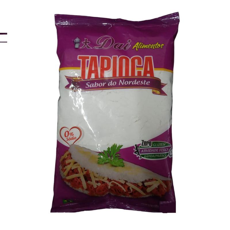Massa de Tapioca Sem Glúten 1 kg - dai alimentos - Tapioca - Magazine Luiza