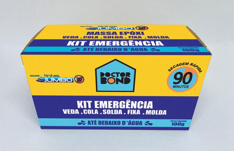 Massa epóxi 100g subaquática - Doctor Bond - Massa Epóxi - Magazine Luiza